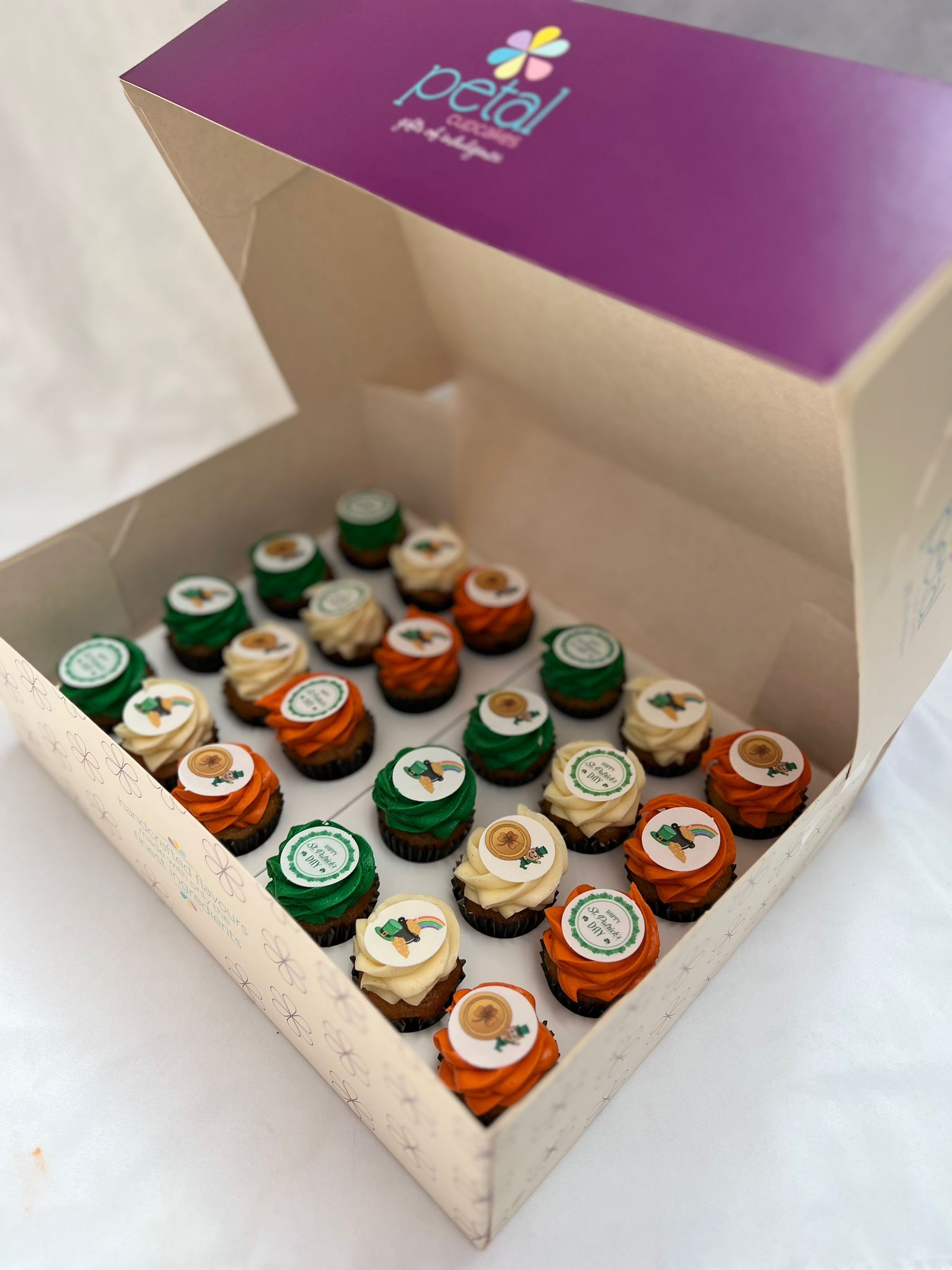 St. Patricks Day Cupcakes - 17th March – Petal Cupcakes