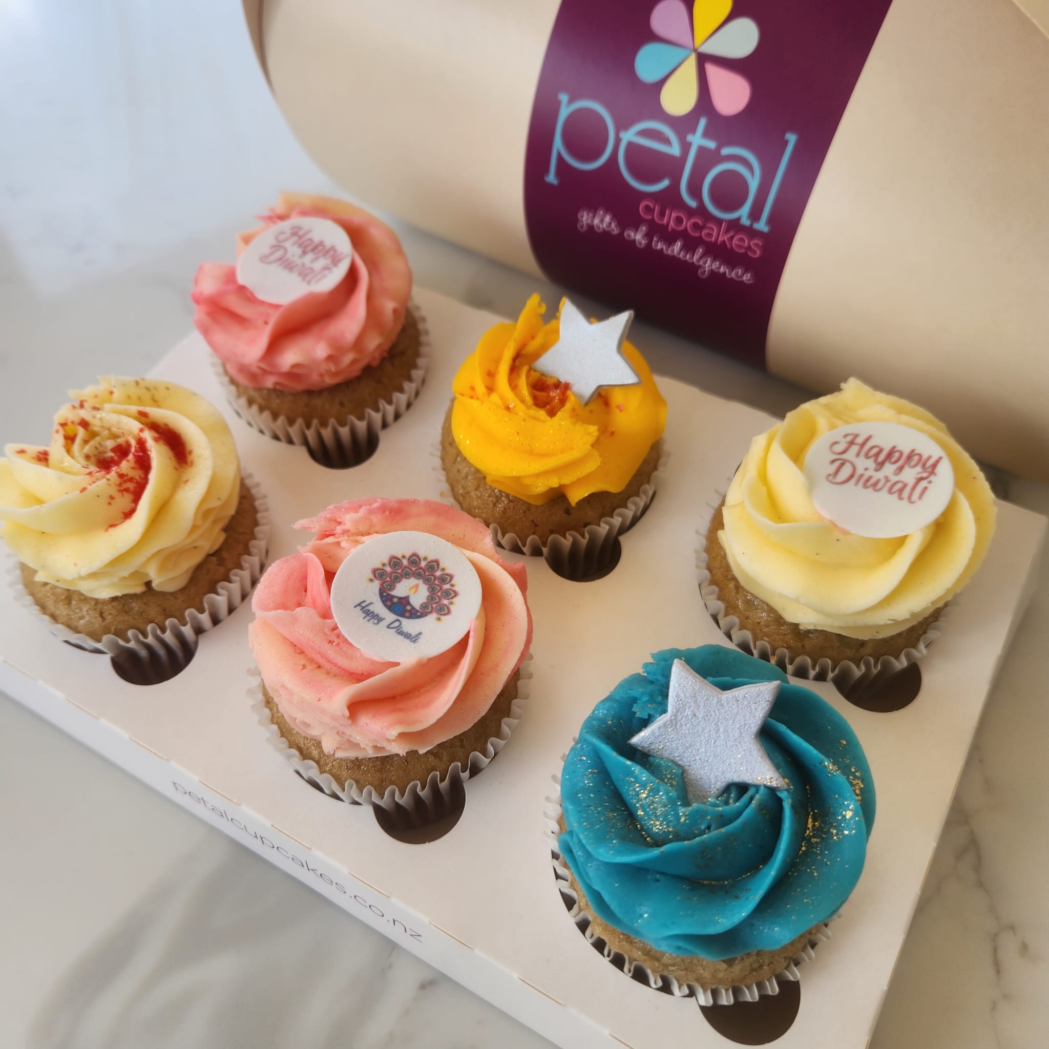 Diwali Cupcake Collection – Petal Cupcakes