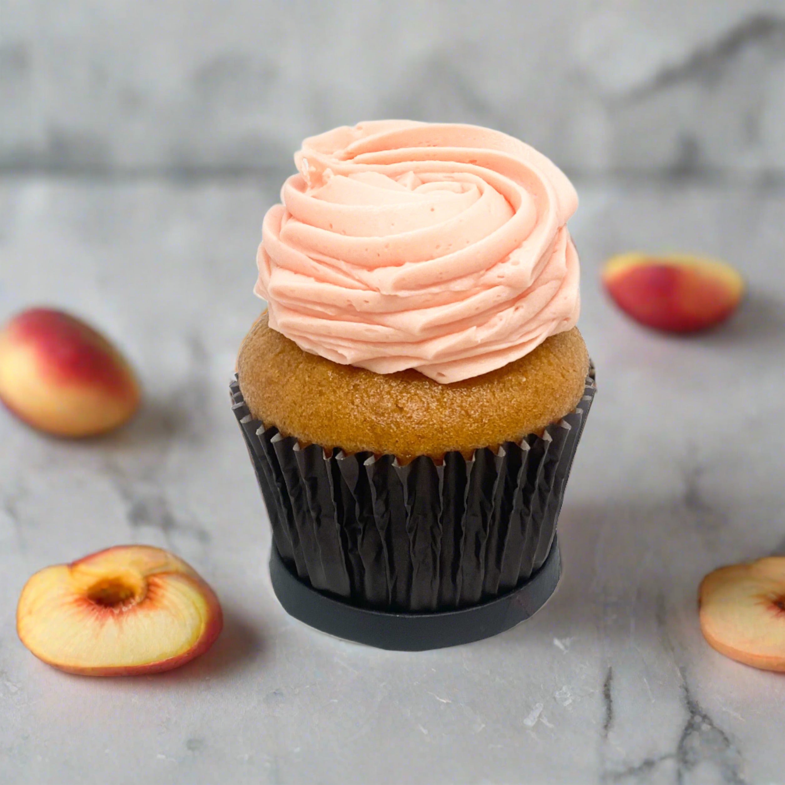 Hawkes Bay Peach Cupcakes – Petal Cupcakes