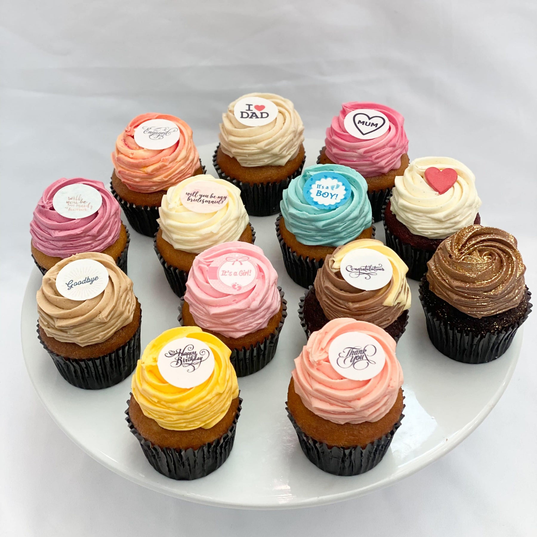 Cupcake Toppers – Petal Cupcakes