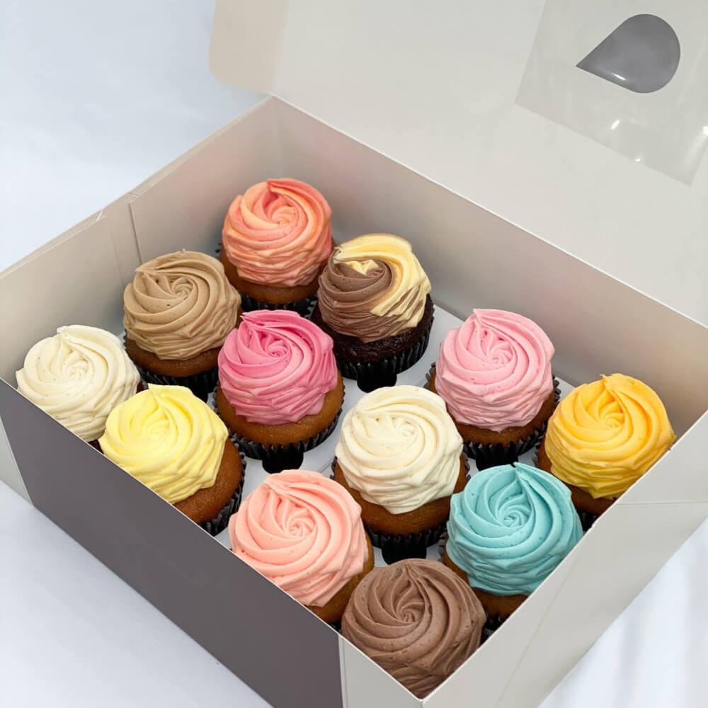 'Choose Your Own' Cupcake Assortment 12 Pack – Petal Cupcakes