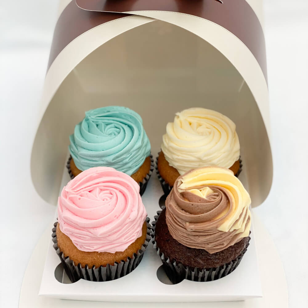 Assorted Cupcakes | 4 Pack – Petal Cupcakes